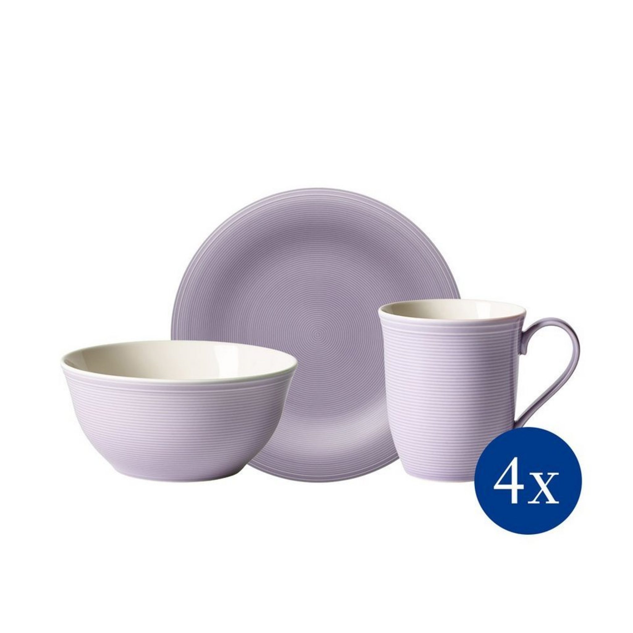 ♋ like. by Villeroy & Boch Frühstücks-Geschirrset »Color Loop ...